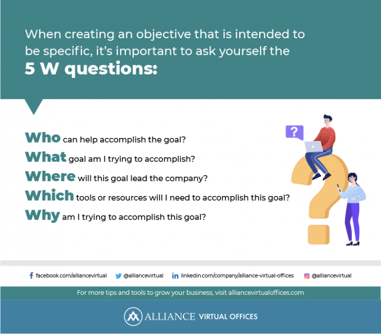 Short Term Goals for a Business is Vital | Alliance Virtual Offices
