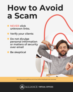 Scammers Hate Us: Only Legitimate Businesses Use Our Virtual Offices ...