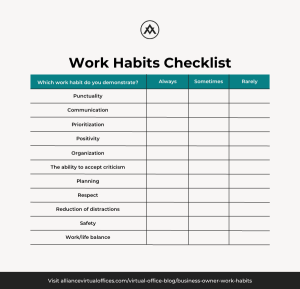 3 Work Habits Every Business Owner Should Have (And 3 You Should Avoid ...