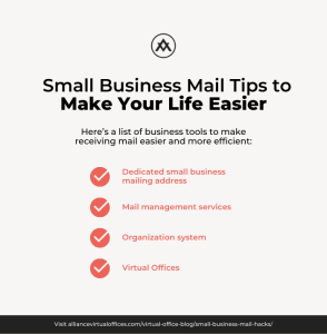 Small Business Mail Tips to Make Your Life Easier | Alliance Virtual ...