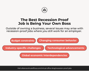 The Best Recession Proof Job is Being Your Own Boss | Alliance Virtual ...