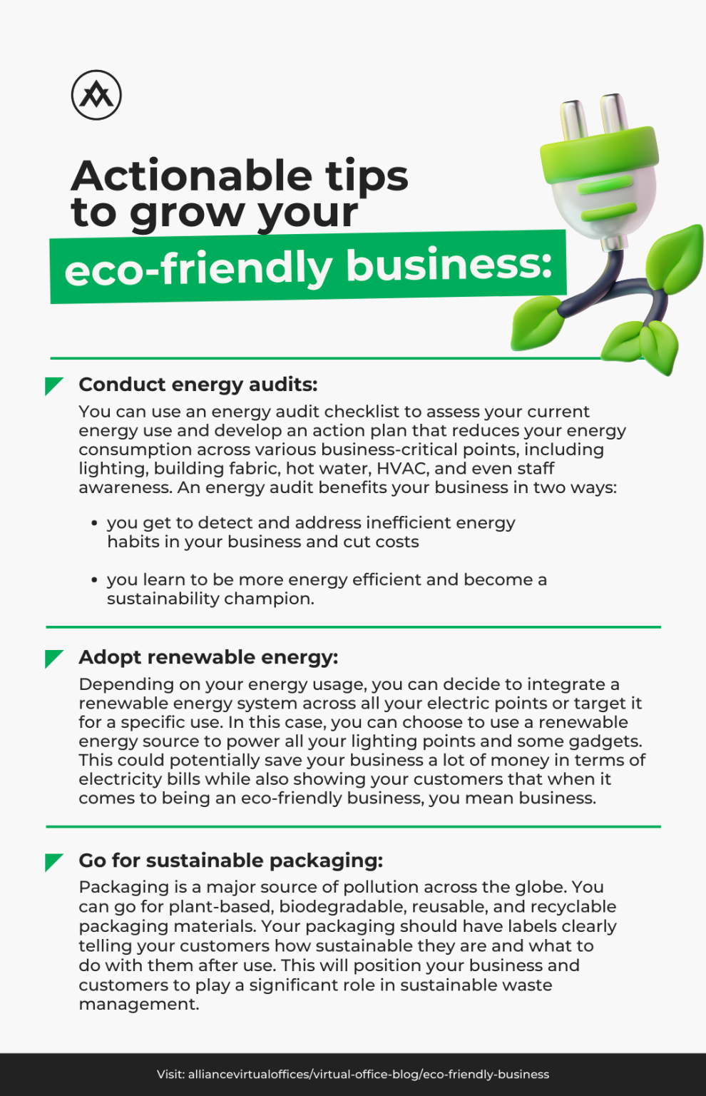 Eco-Friendly Business Practices: How to Go Green and Grow | Alliance ...