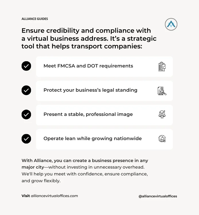 How Transport Companies Use Virtual Business Addresses for Compliance ...